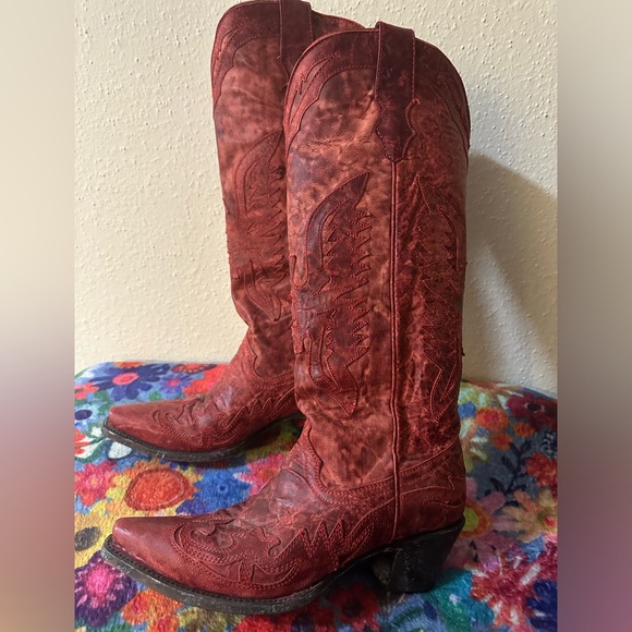 Corral | Shoes | Gorgeous Red Corral Cowboy Boots | Poshmark